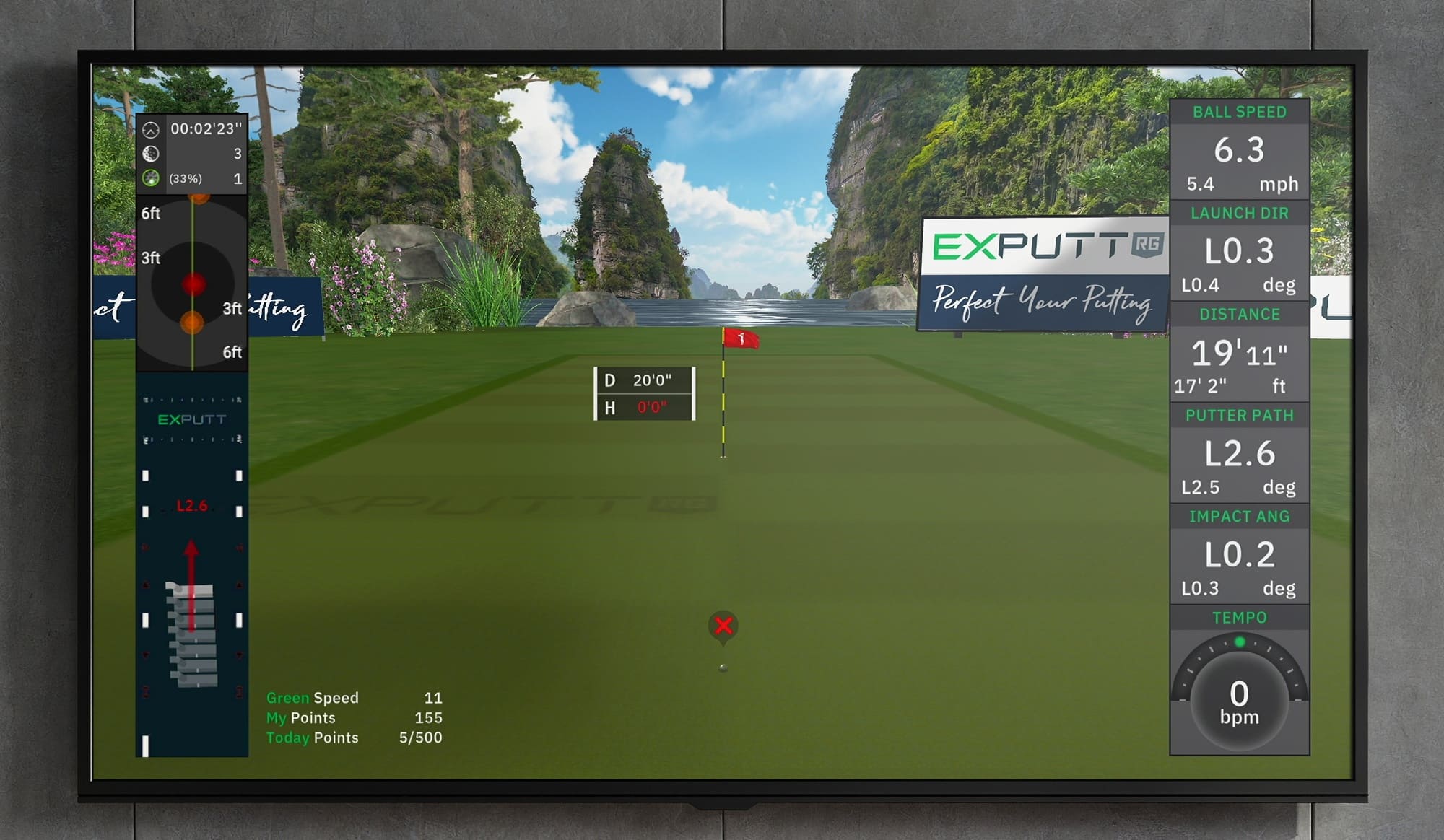 EXPUTT RG - No.1 Putting Simulator